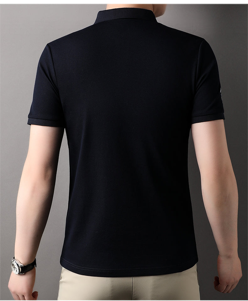 Luxury Embroidered Polo Shirt for Men – Rikaro