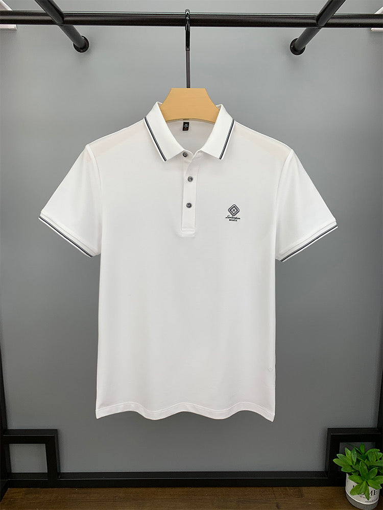 Stylish Men's Polo Shirt with Premium Embroidery – Rikaro